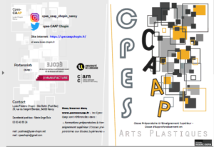 Que fait-on en cpes-CAAP ? - cpes-CAAP Frédéric Chopin